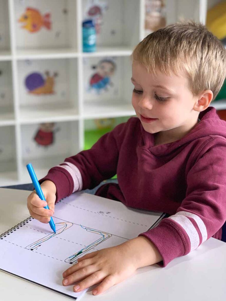 How to teach your child handwriting - abctovce